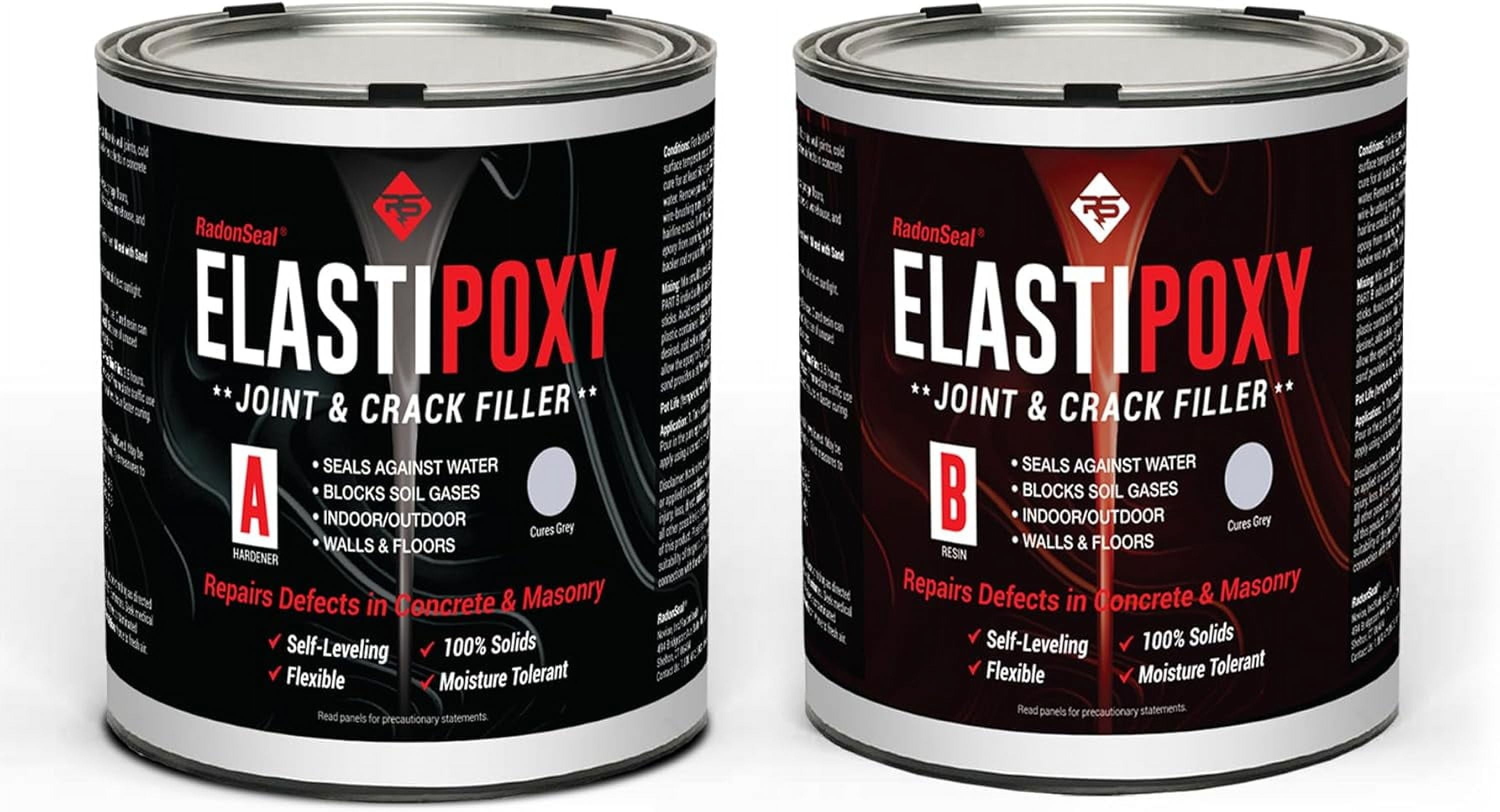 ElastiPoxy Concrete Joint & Crack Filler Kit (2-qts.) - Flexible Epoxy ...