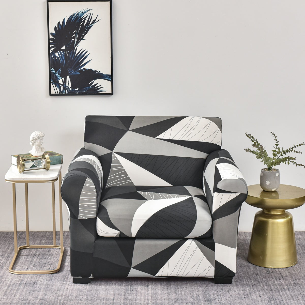 Elastic Alllusive Sofa Cover Protective Cover Single Two Three Seat ...