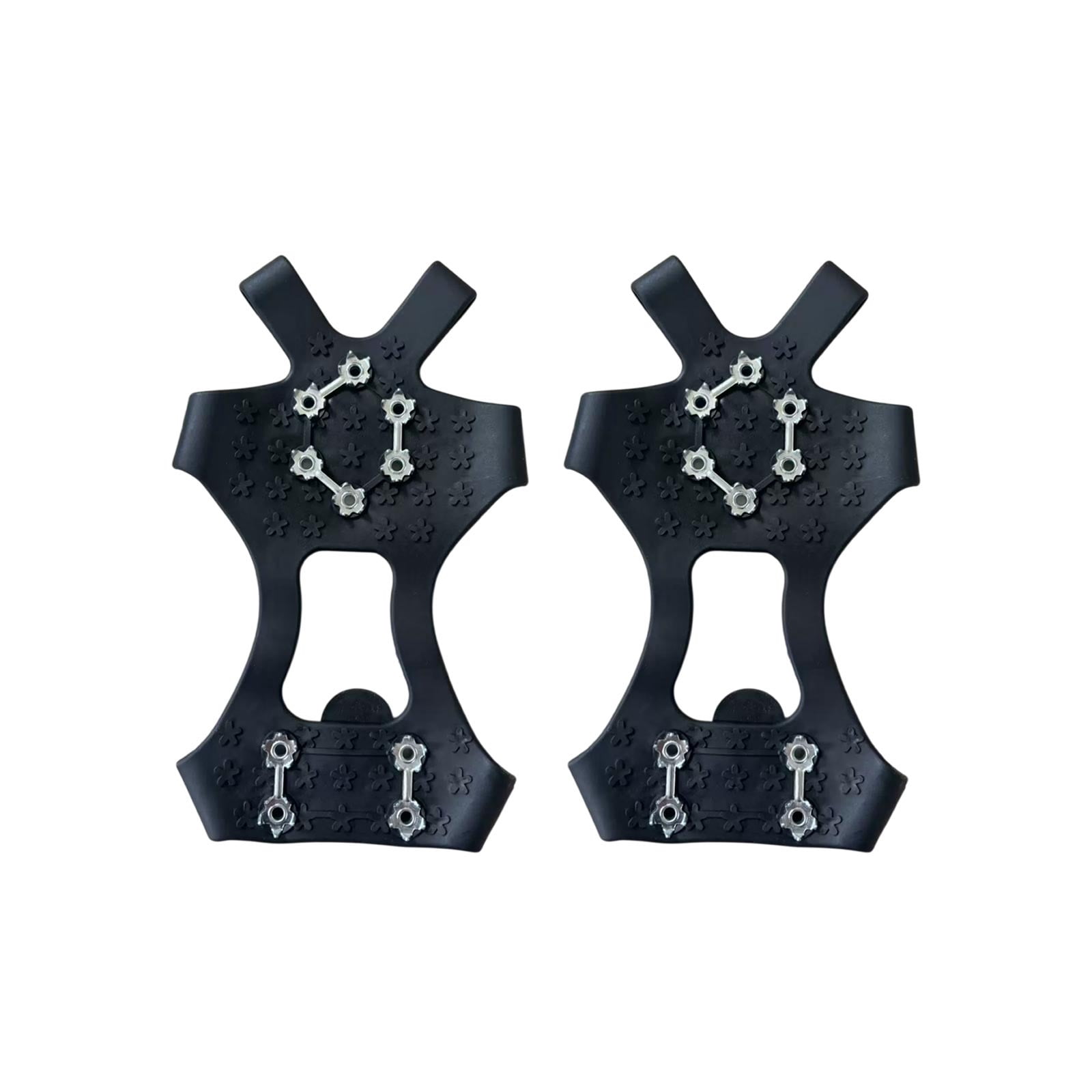 Elastic Anti Slip Ice Cleats for Shoes, Stretchable Snow Grips for ...