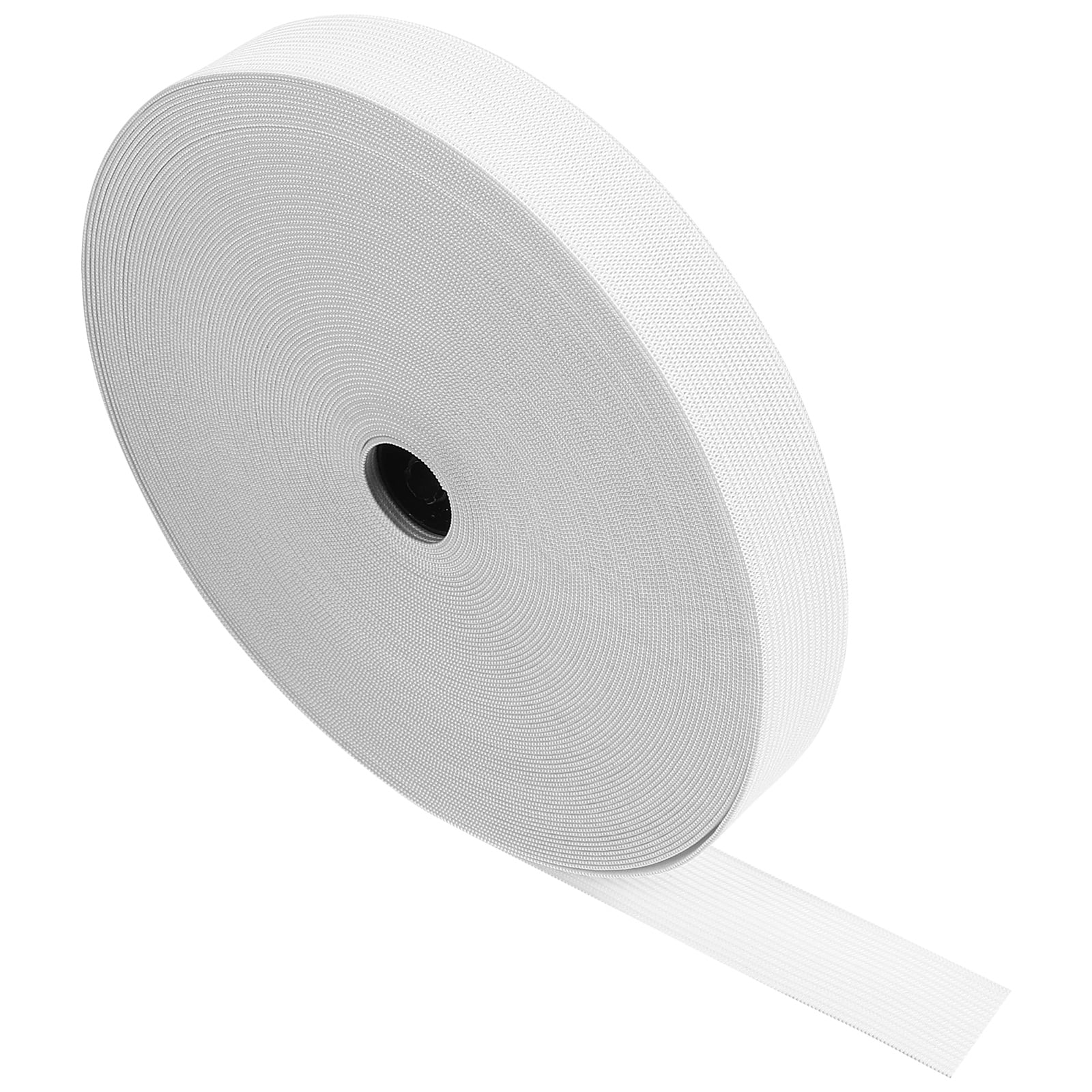 ifundom White Polyester Knitted Elastic Band for DIY Clothing Projects ...