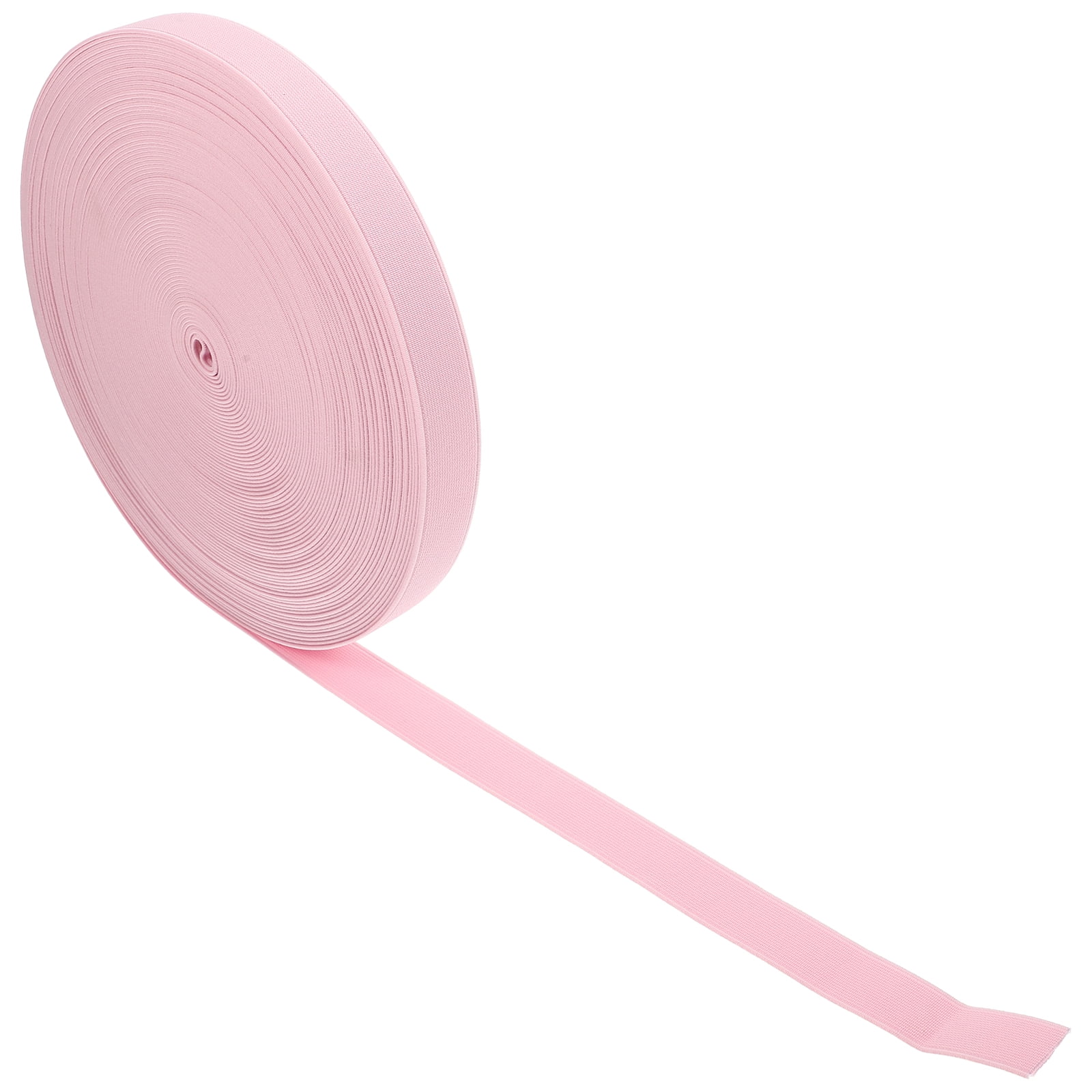 Elastic Band Knit Spool Fold over Ribbon Two Sided Tape Hem High Cord ...