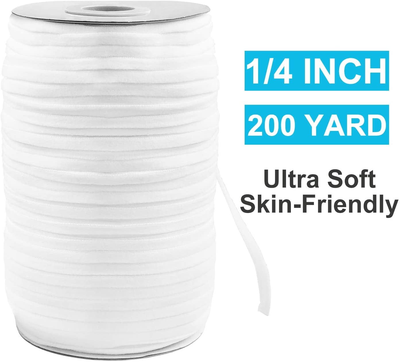 Elastic Band,Shed Protector 200 Yard 1/4" Inch Sewing Elastic Band/Rope ...