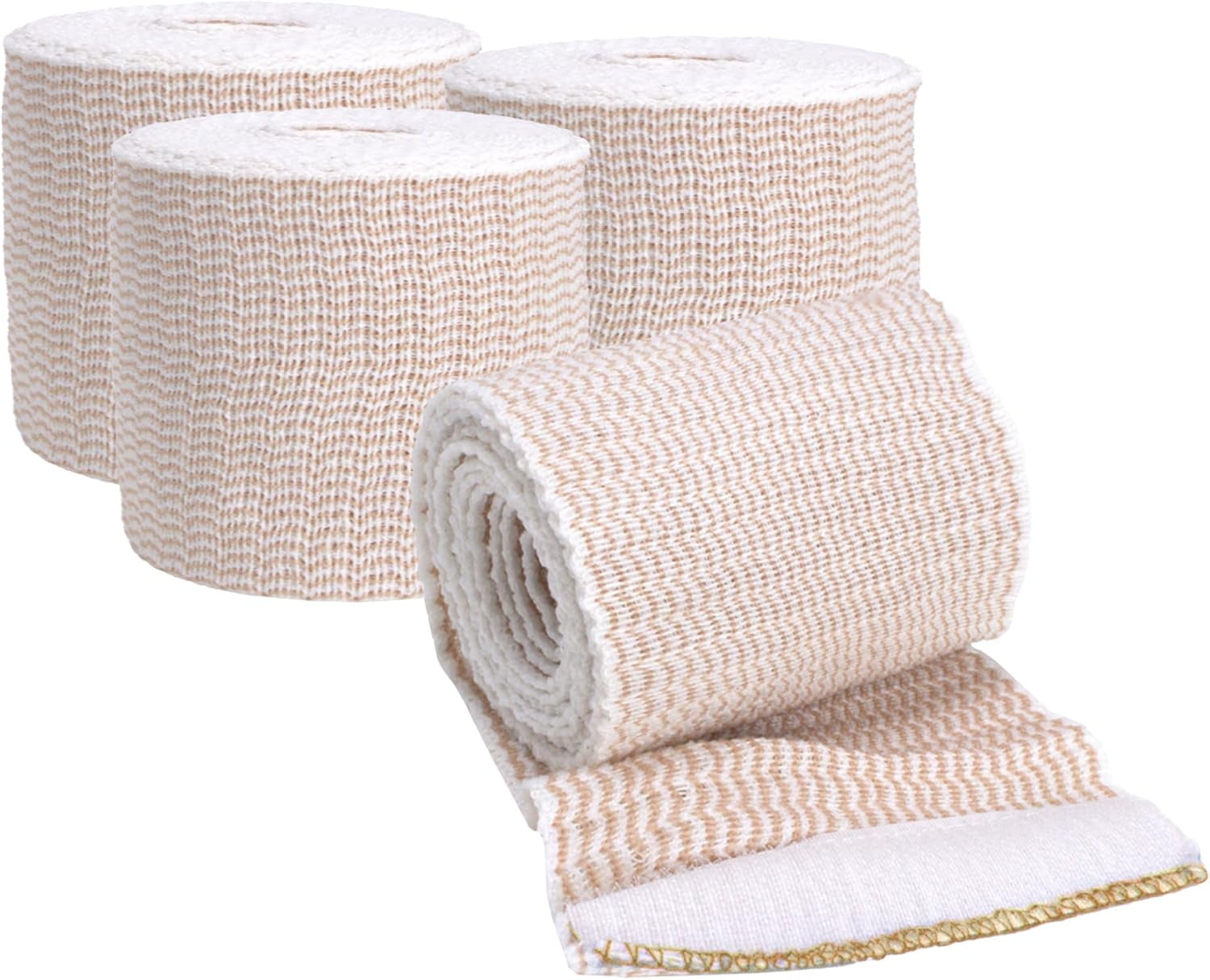 Elastic Bandage 2" x 5 yards, latex free, hook and loop closure, 4 ...