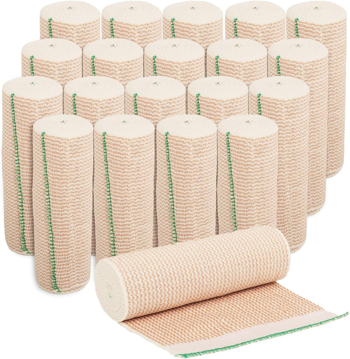 Elastic Bandage Wrap,20 Pack Compression Bandage Self Closure Bandage ...