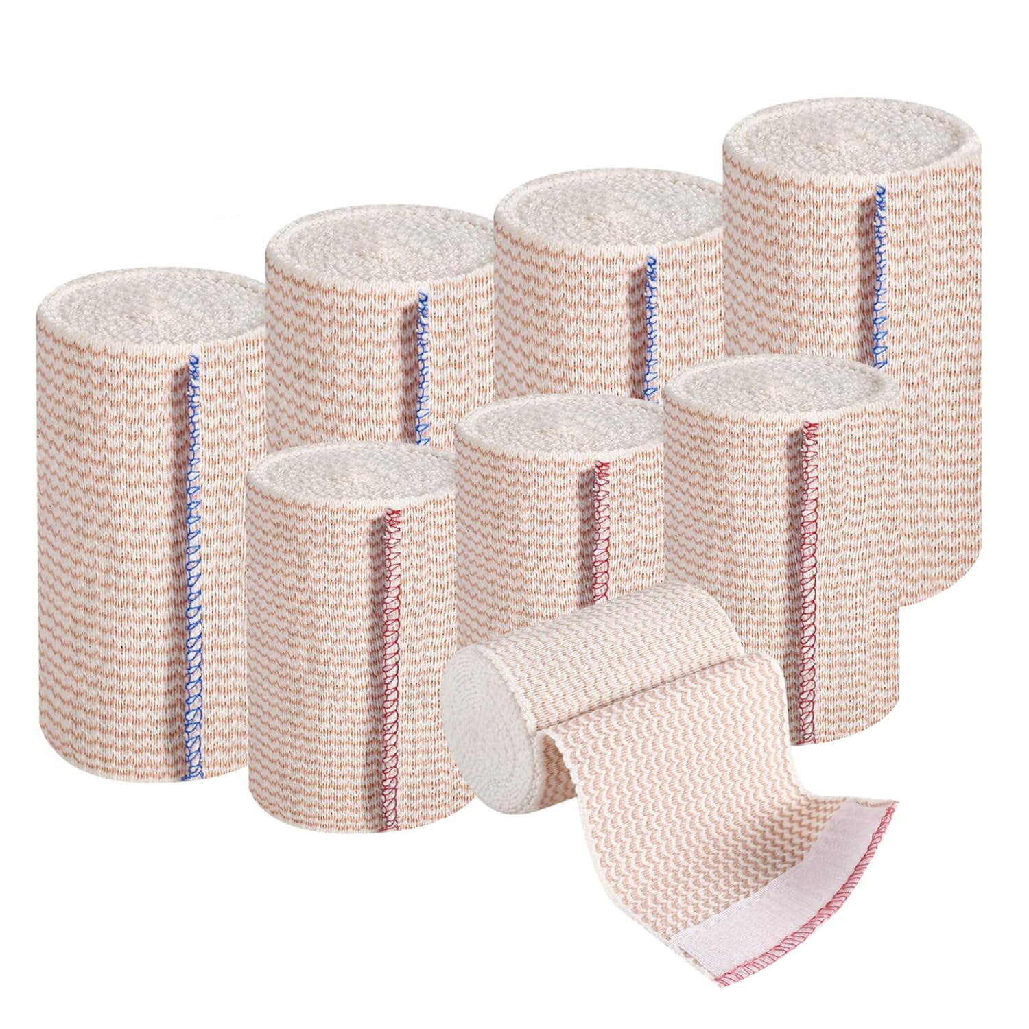 Elastic Bandage Wrap - Compression Bandage with Velcro Fastening, Extra ...