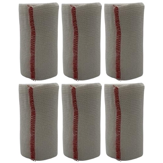 Elastic Bandage Wrap with Self-Closure 3" X 15 Feet Stretched ...