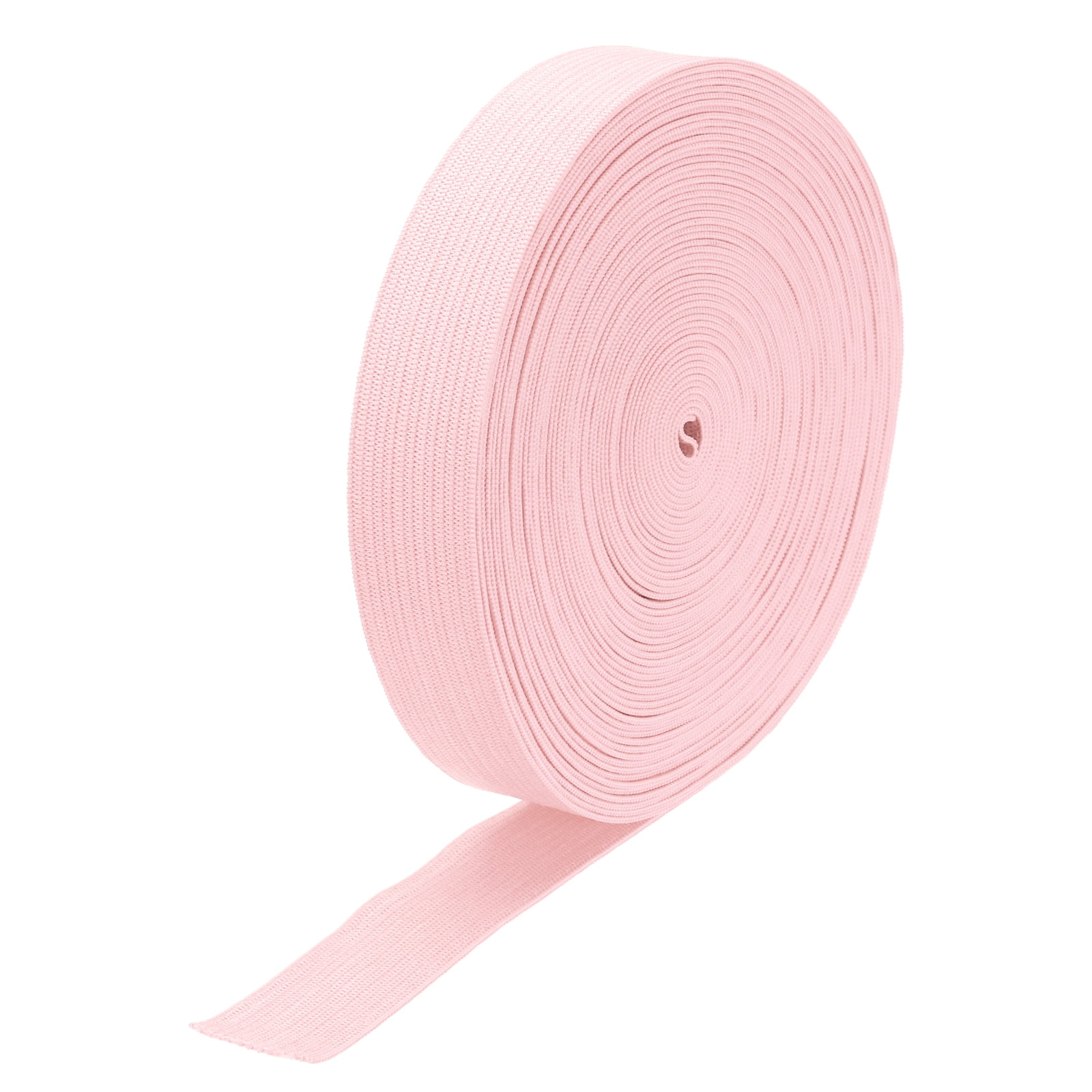 Elastic Bands for Sewing 0.8" 10 Yard Pale Pink Knit Elastic Spool for ...