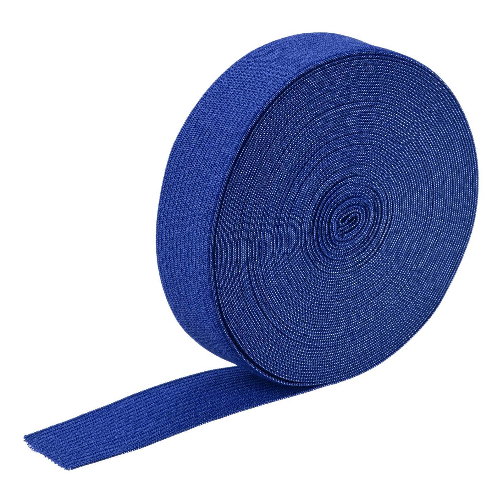 Uxcell Elastic Bands for Sewing 1" 10 Yard Blue Knit Elastic Spool High ...