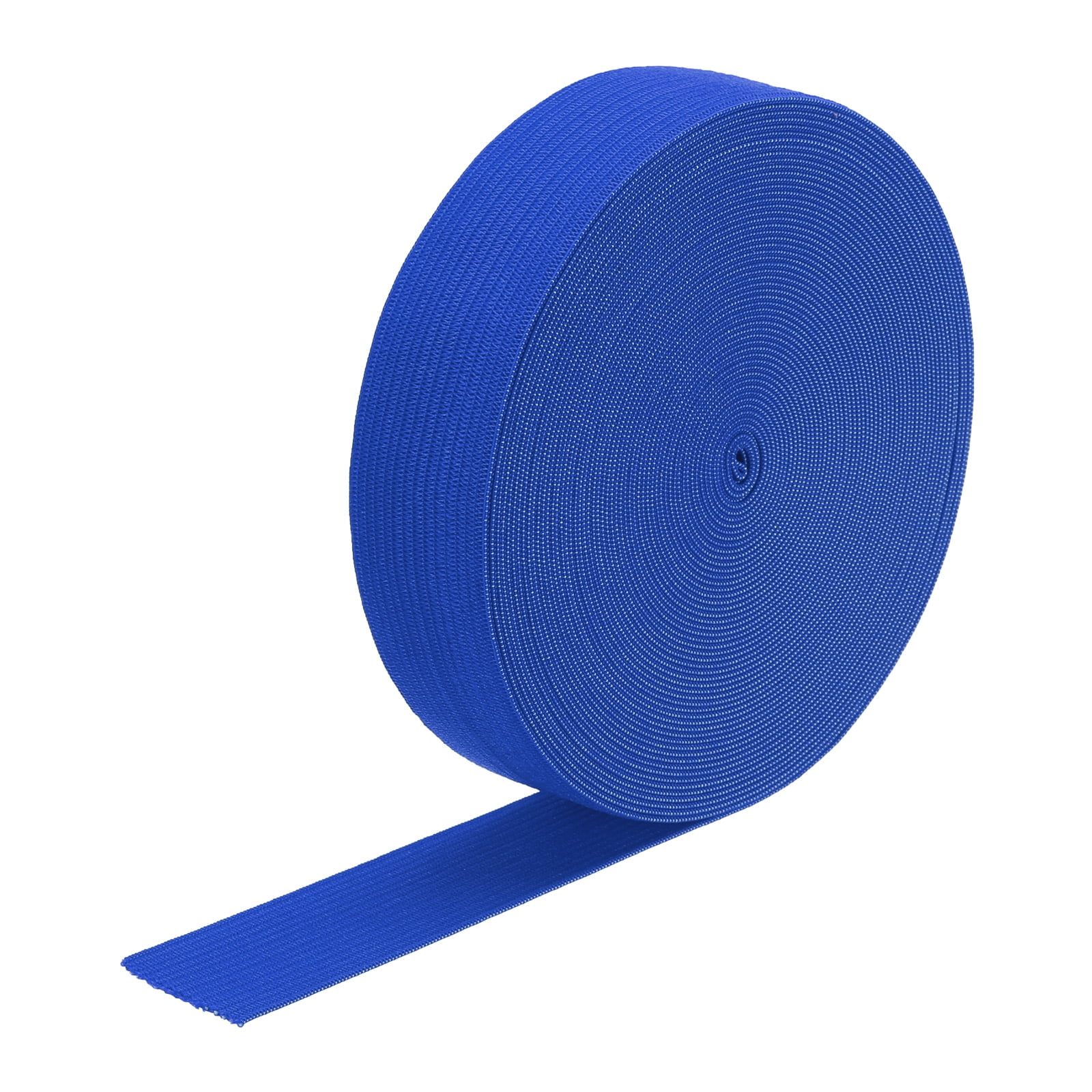 Uxcell Elastic Bands for Sewing 1" 10 Yard Light Blue Knit Elastic Spool for Wigs, Waistband ...
