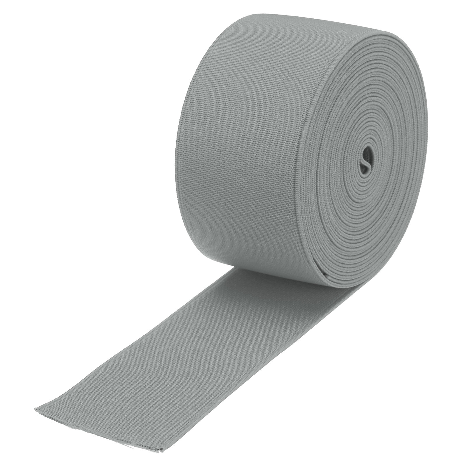 Elastic Bands for Sewing 2"(5cm) 5 Yard Light Grey Knit Elastic Spool ...