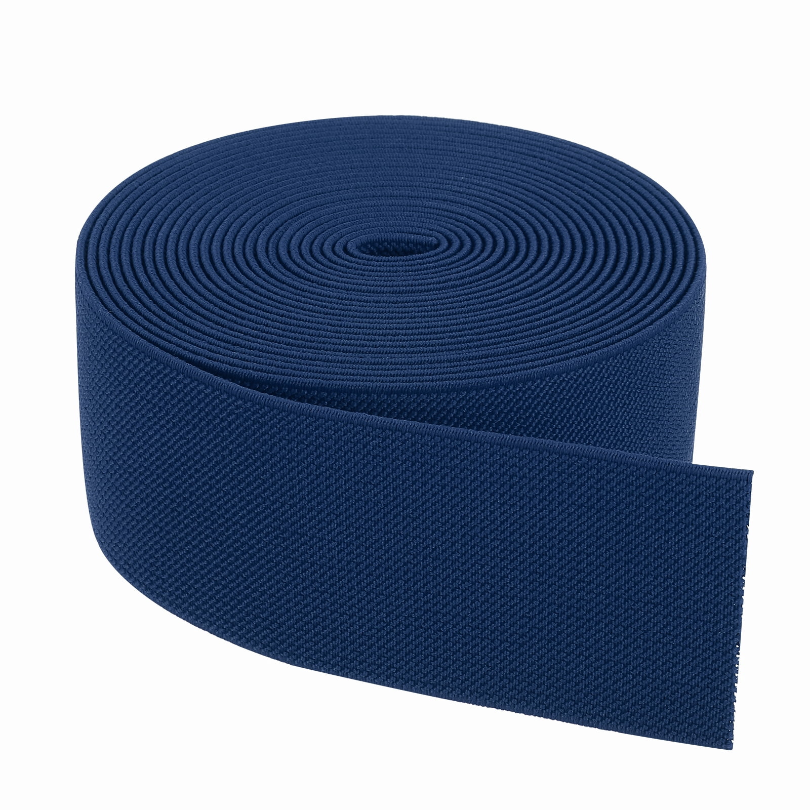Elastic Bands for Sewing 2 Inch x 5 Yards Navy Blue Knit Elastic Spool ...