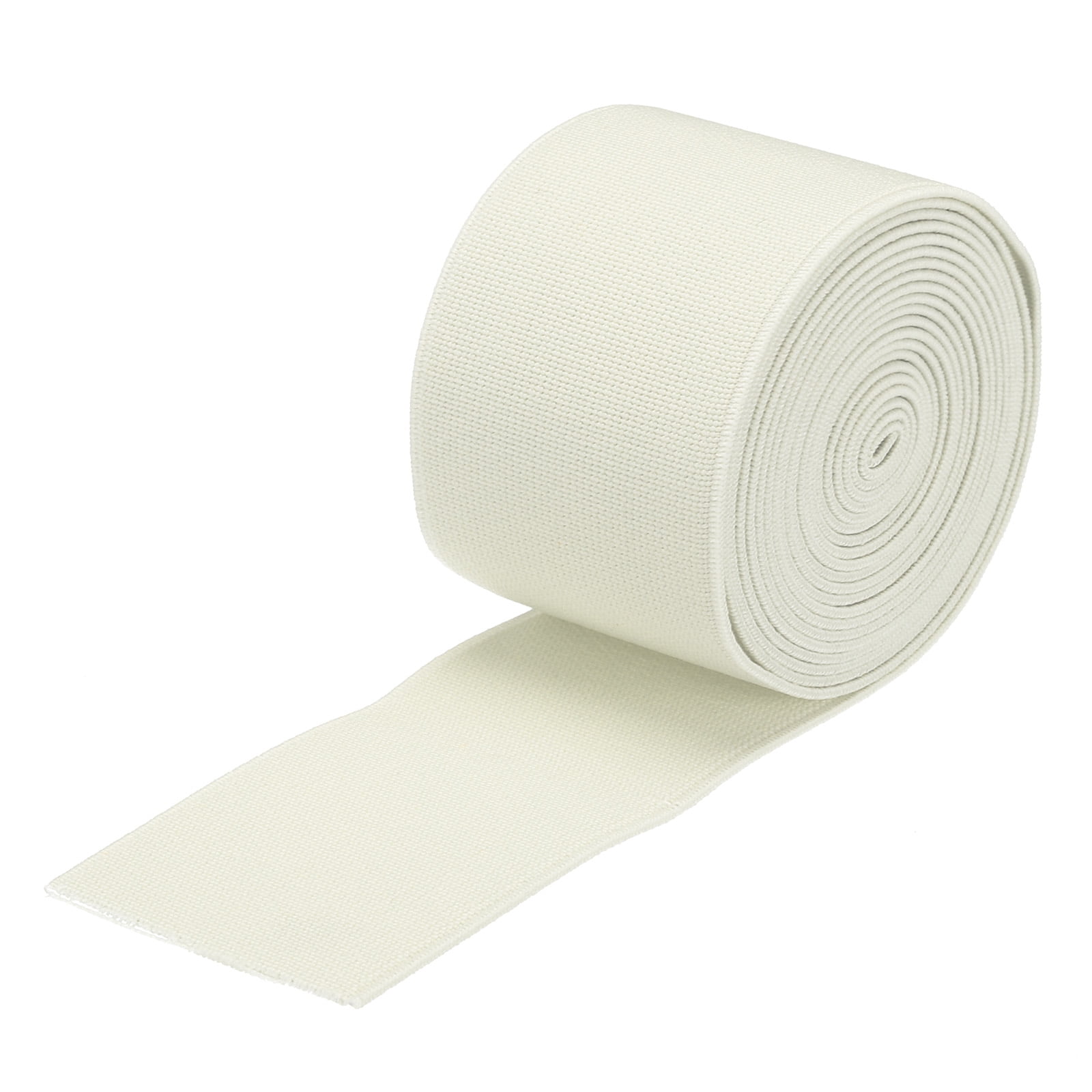 Uxcell Elastic Bands for Sewing Double Side 2 inch 3 Yard Black Elastic ...