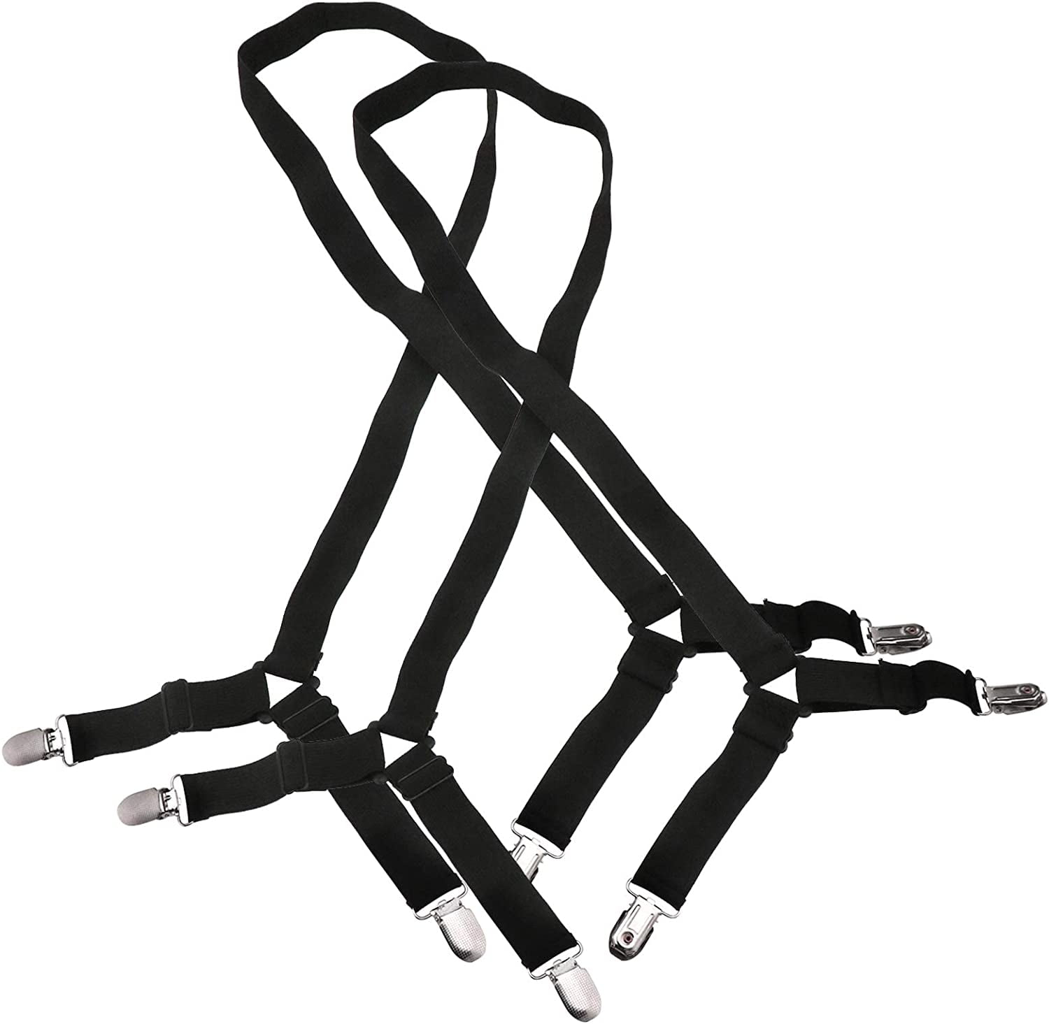 Elastic Bed Mattress Sheet Straps Clips Grippers Fasteners Suspender ...