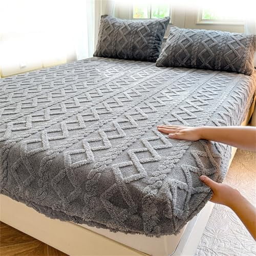 Elastic Bed Sheets, Various Sizes, Soft Comfortable, Plush Fluffy for ...
