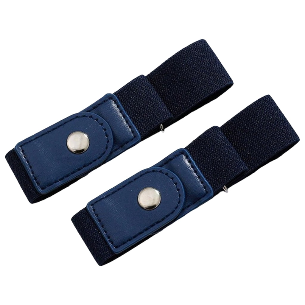 Elastic Belt Jean Button Stretch Adjustable Waist Buckle Quick Button ...