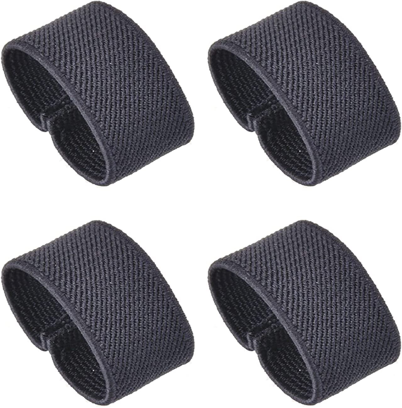 Elastic Belt Keepers Strap Organizers,4 Pcs Heavy Duty Belt Loop Stays ...