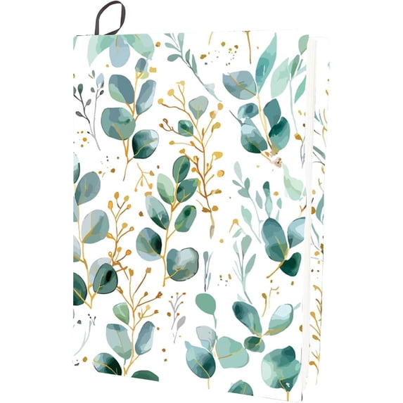 Elastic Book Cover Hardcover Book Protector White Polyester Cloth ...