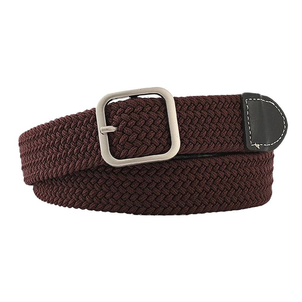 Elastic Braided Woven Canvas Belts for Men and Women - Walmart.com