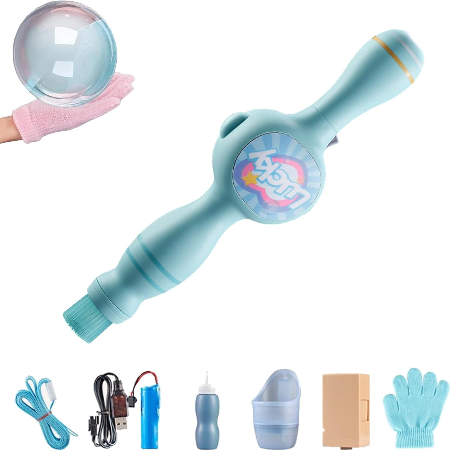 Elastic Bubble Fog Wand, Interactive Fog Smoke Bubble Machine with ...