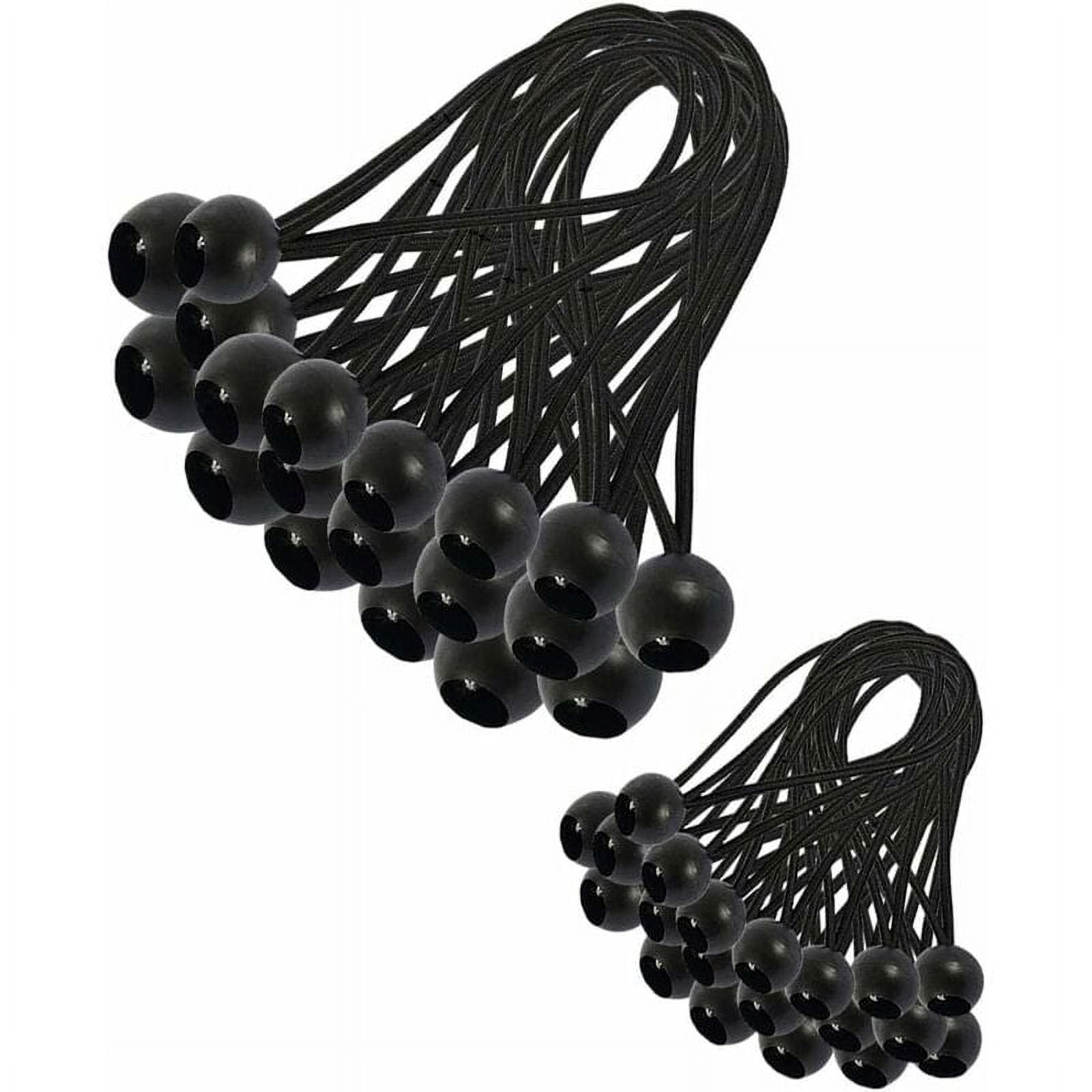 Elastic Bungee Ties, Multiple-Use Heavy Duty Ball Bungee Cord For ...