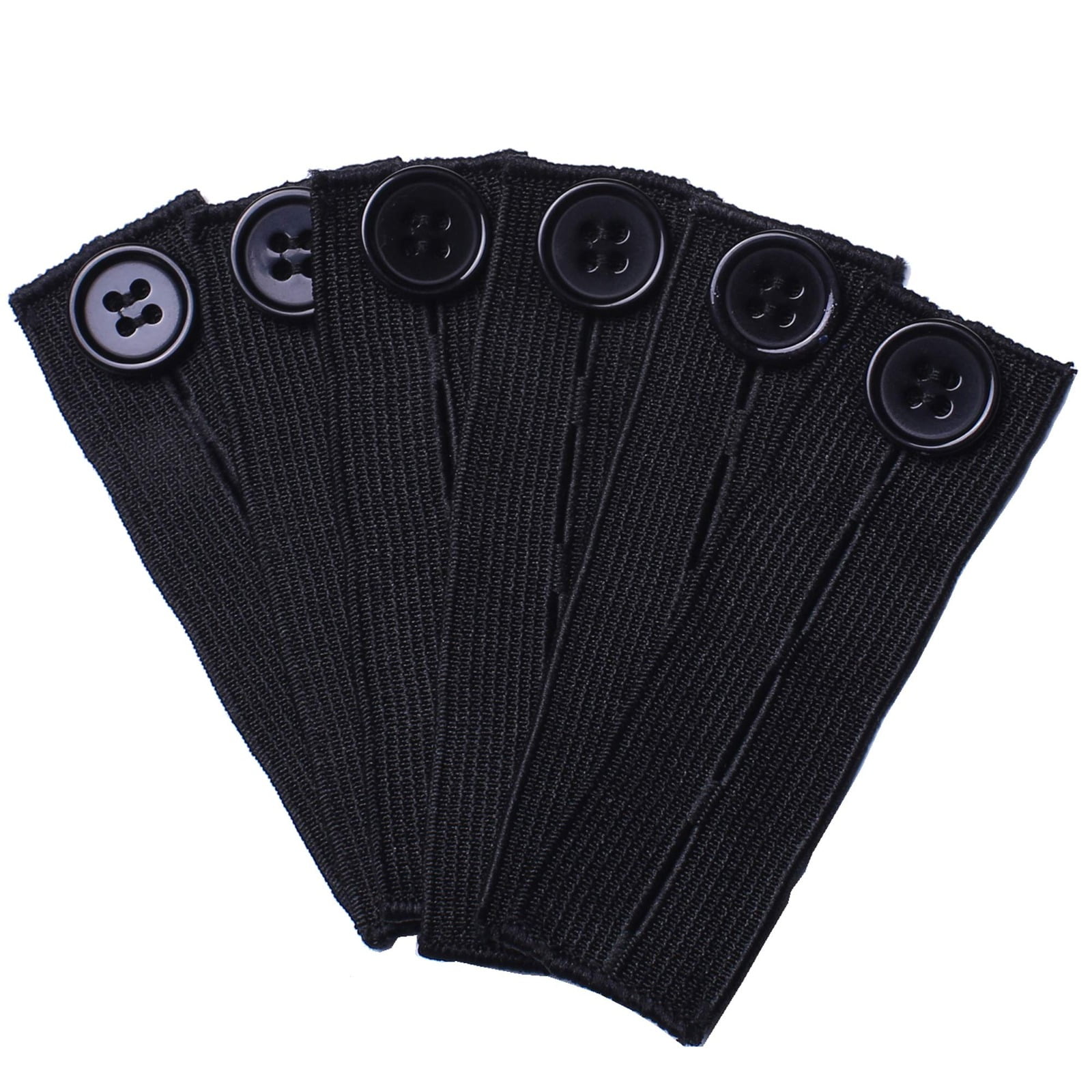 Elastic Button Extenders for Men and Women, Waist Extenders Adjustable ...