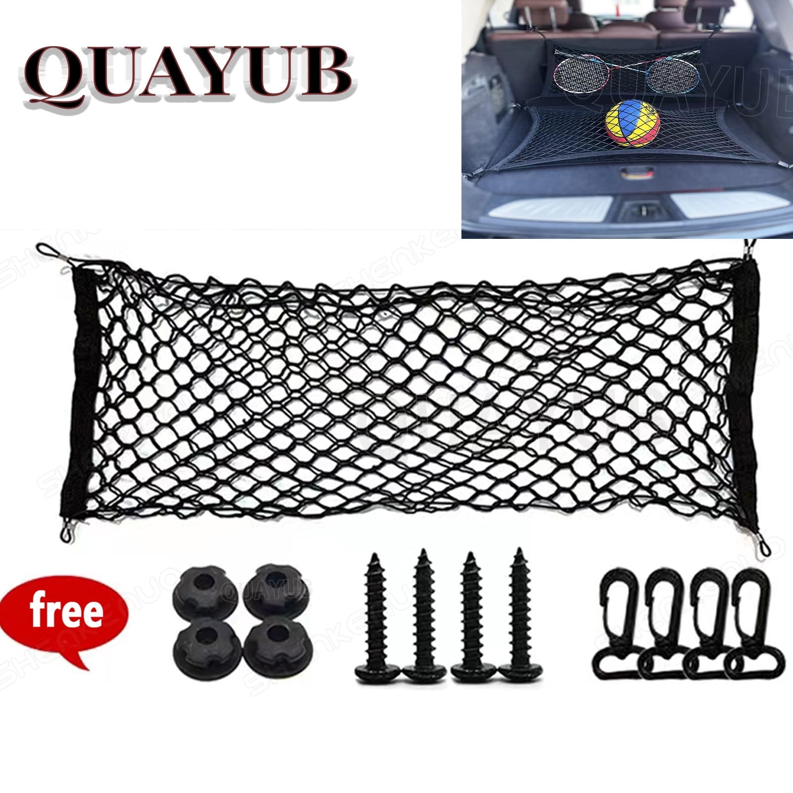 Elastic Car Cargo Boot Trunk Storage Organizer Luggage SUV Hatchback ...