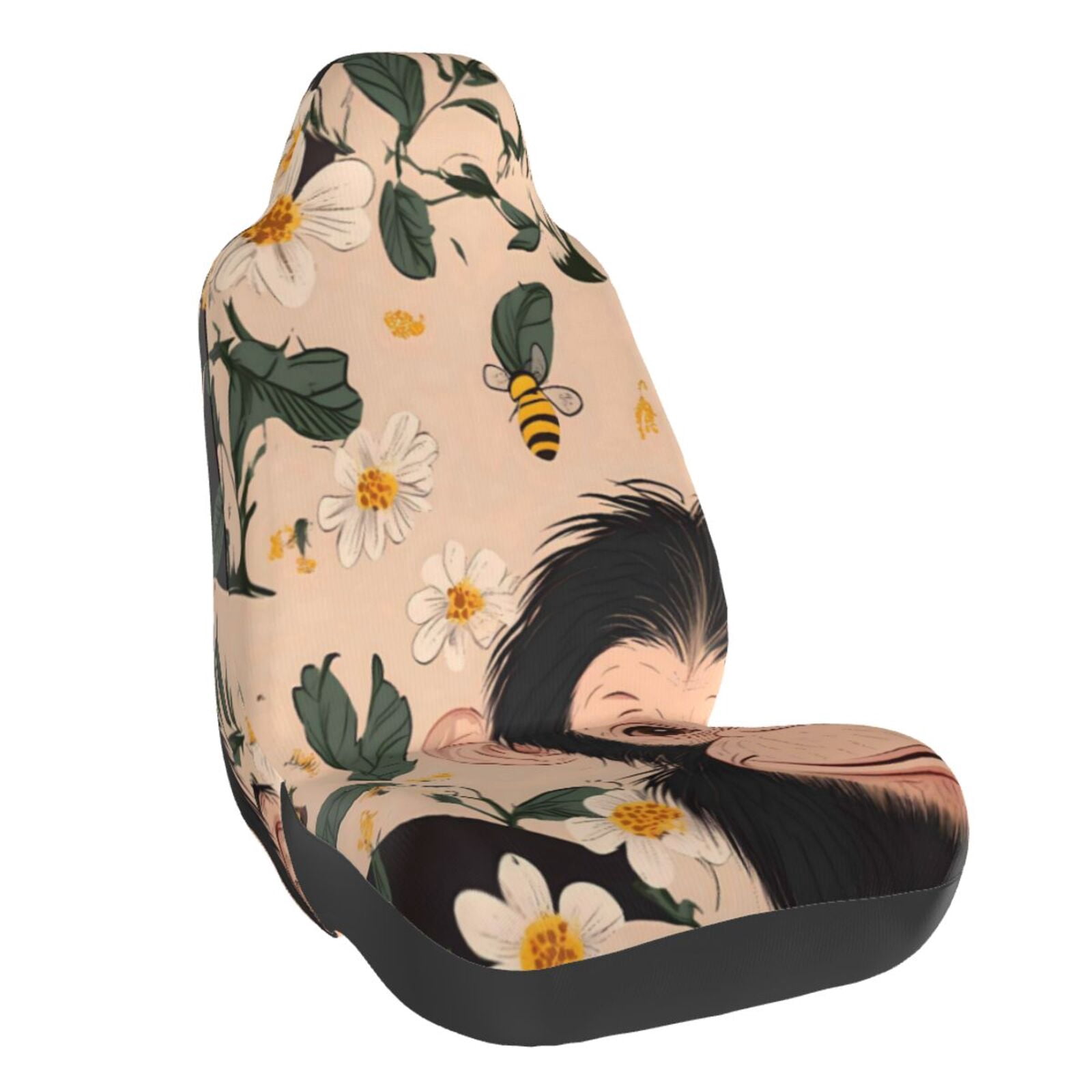 Elastic Car Chair Cover Universal Fit For Car Suv Truck Van Washable ...