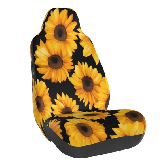 Elastic Car Chair Cover Universal Fit For Car Suv Truck Van Washable ...