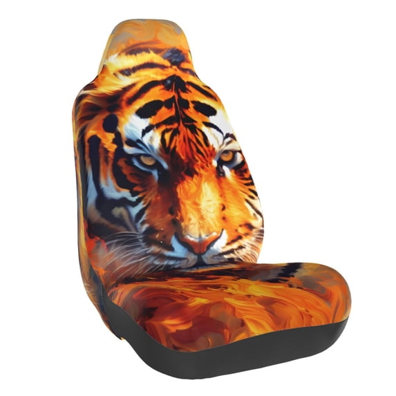 Elastic Car Chair Cover Universal Fit For Car Suv Truck Van Washable ...