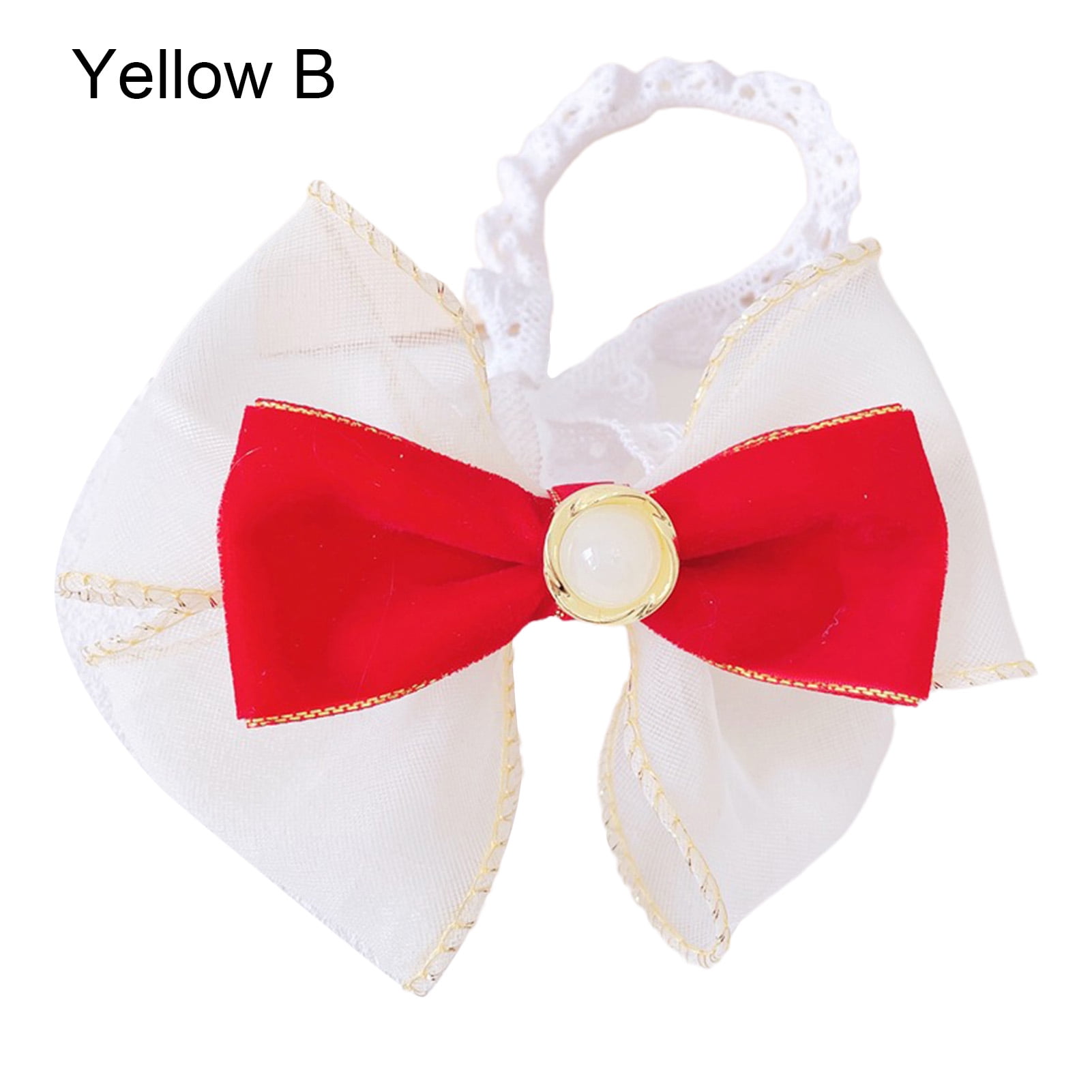 Elastic Cat Collar - Cartoon Tiger Design - Cute Kitten Dog Bow Tie ...