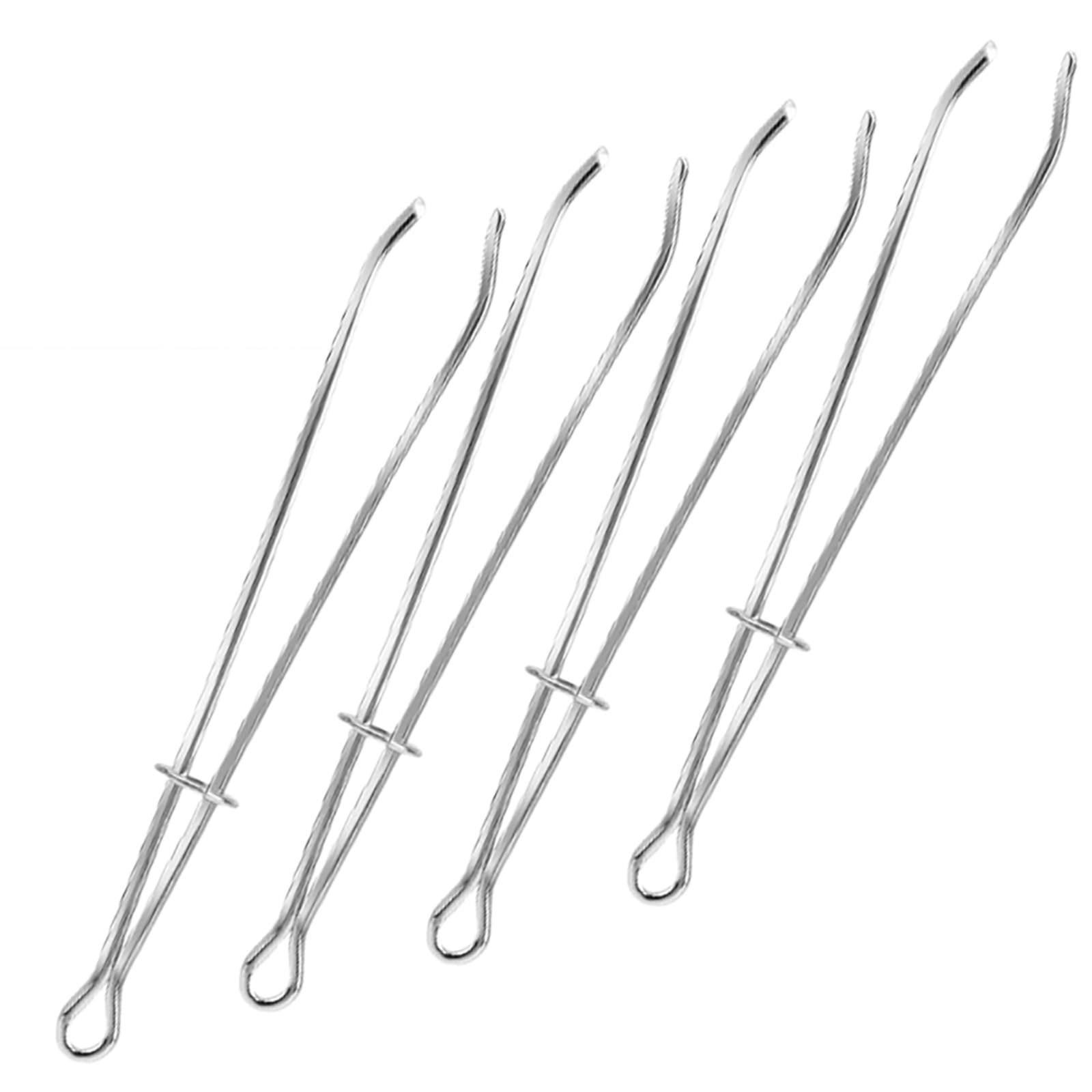 Elastic Clip Belt Guide Threading Tool 4Pcs,Diy Rope Threader Clip Drawstring Threader Tool Set ...