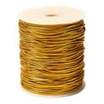 Elastic Cords Metallic Stretch Cords Gold Elastic String Braiding Rope ...