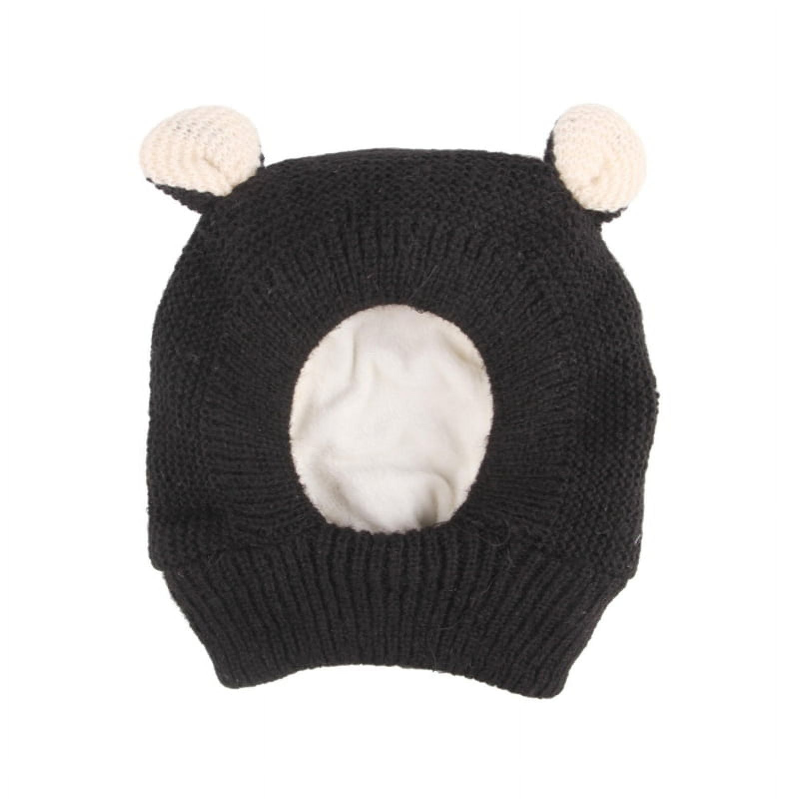 Elastic Crochet Pet Cap Cartoon Ear Hat Pet Party Dress Up Winter Hat ...