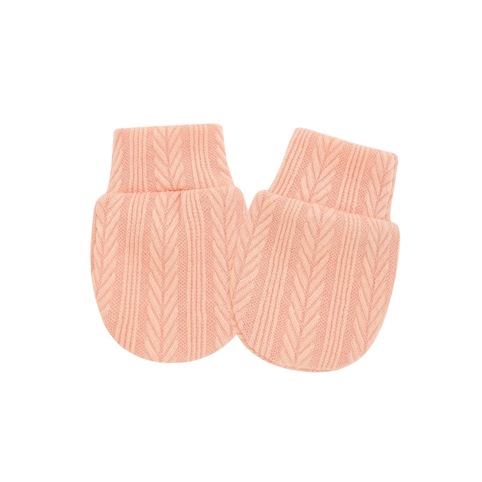 Elastic Cuffs Baby Mittens Prevent Face Scratching Soft Cotton Gloves ...