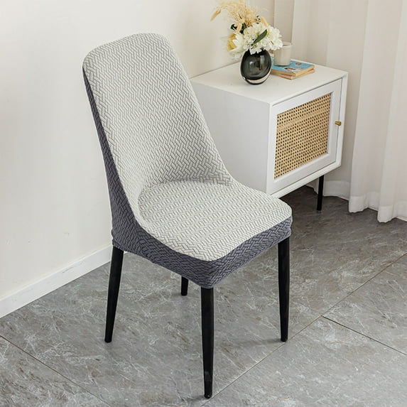 Elastic Dining Chair Covers Multicolor Slipcovers Nylon Spandex Fabric ...