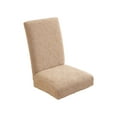 Chair Covers for Dining Room, Stretch Jacquard Dining Chair Slipcovers ...