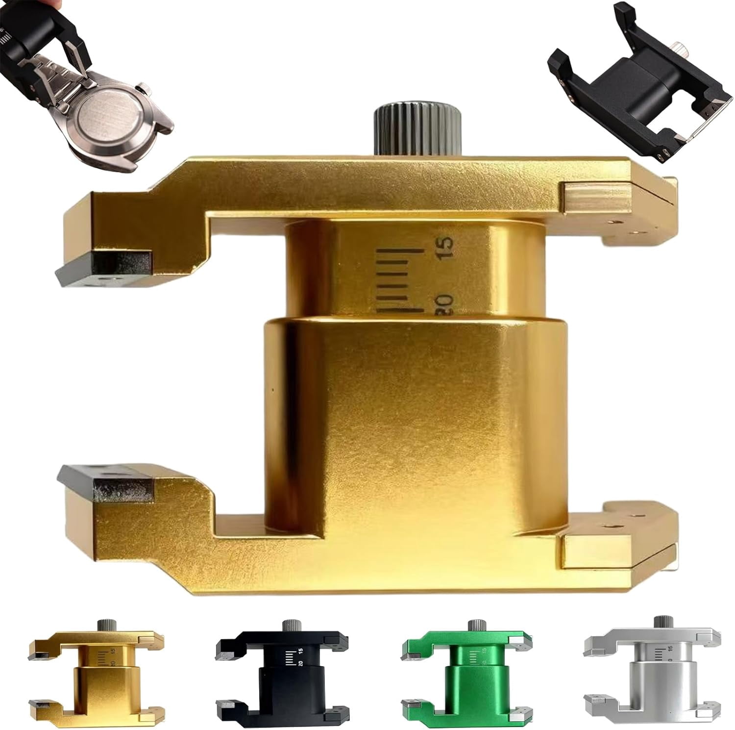 Elastic Ear Puller U-Shaped Ear Plier Spring Bar Tweezer Tool - Watch ...