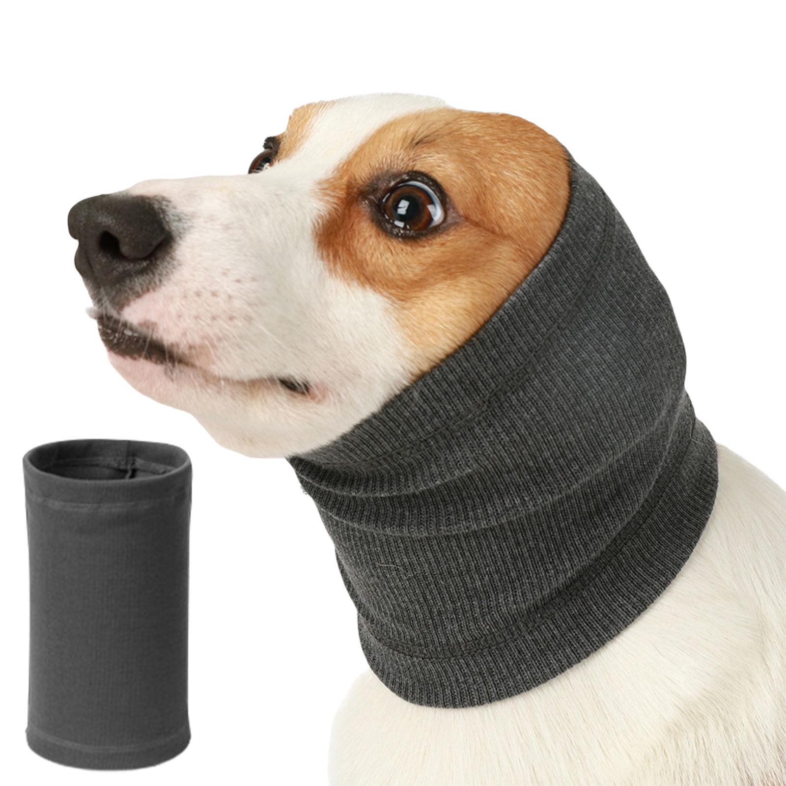 Elastic Ear Wrap for Dogs Quiet Ear Dog Earmuffs Head Covering for ...