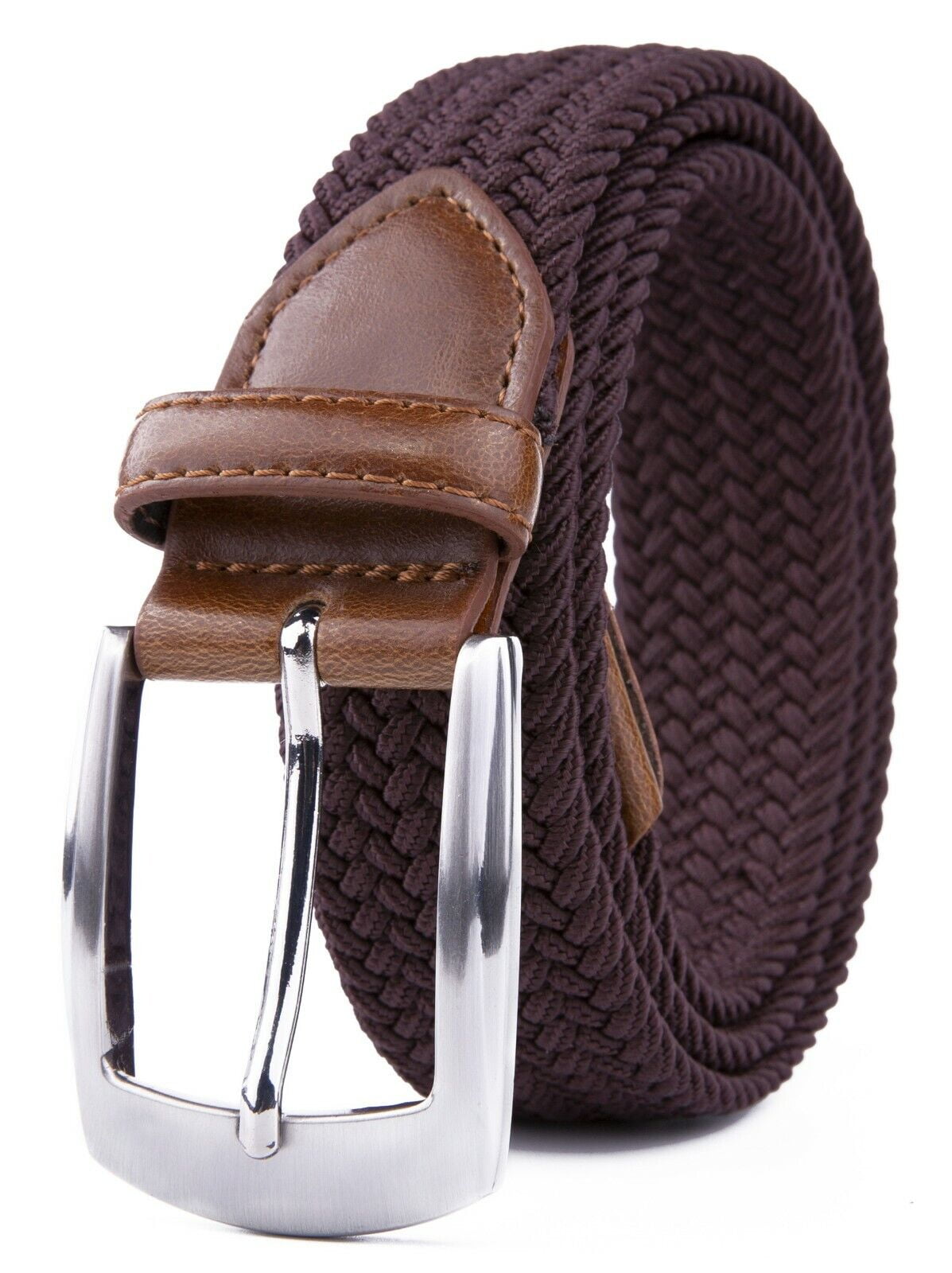 Elastic Fabric Braided Belt,Enduring Stretch Woven Belt for Unisex Men ...
