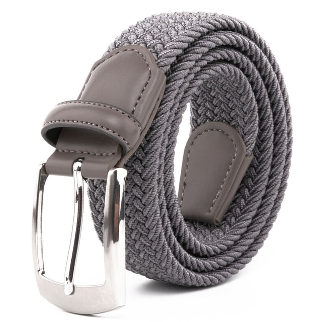 Elastic Fabric Braided Belt,Enduring Stretch Woven Belt for Unisex Men ...
