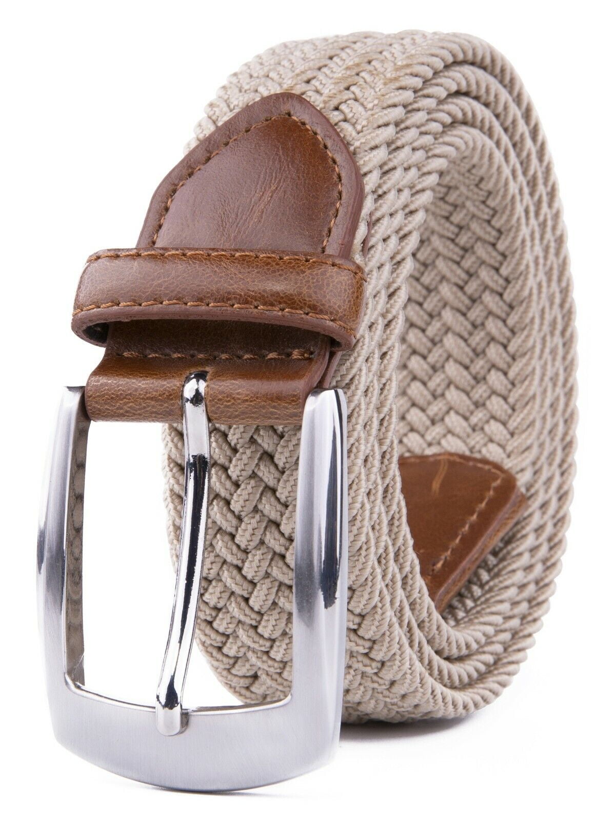 Elastic Fabric Braided Belt,Enduring Stretch Woven Belt for Unisex Men ...