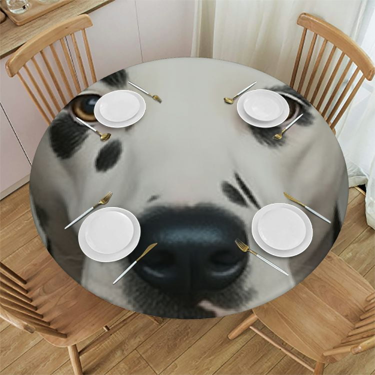 Elastic Fitted Table Covers Outdoor Cover Waterproof Wipeable Table ...