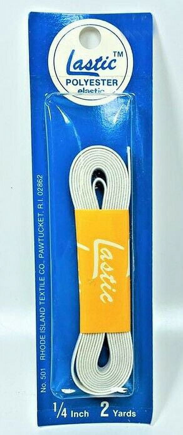 Elastic Flat Braided WaistBand 1/4" x 2 Yards, New in Box - Walmart.com