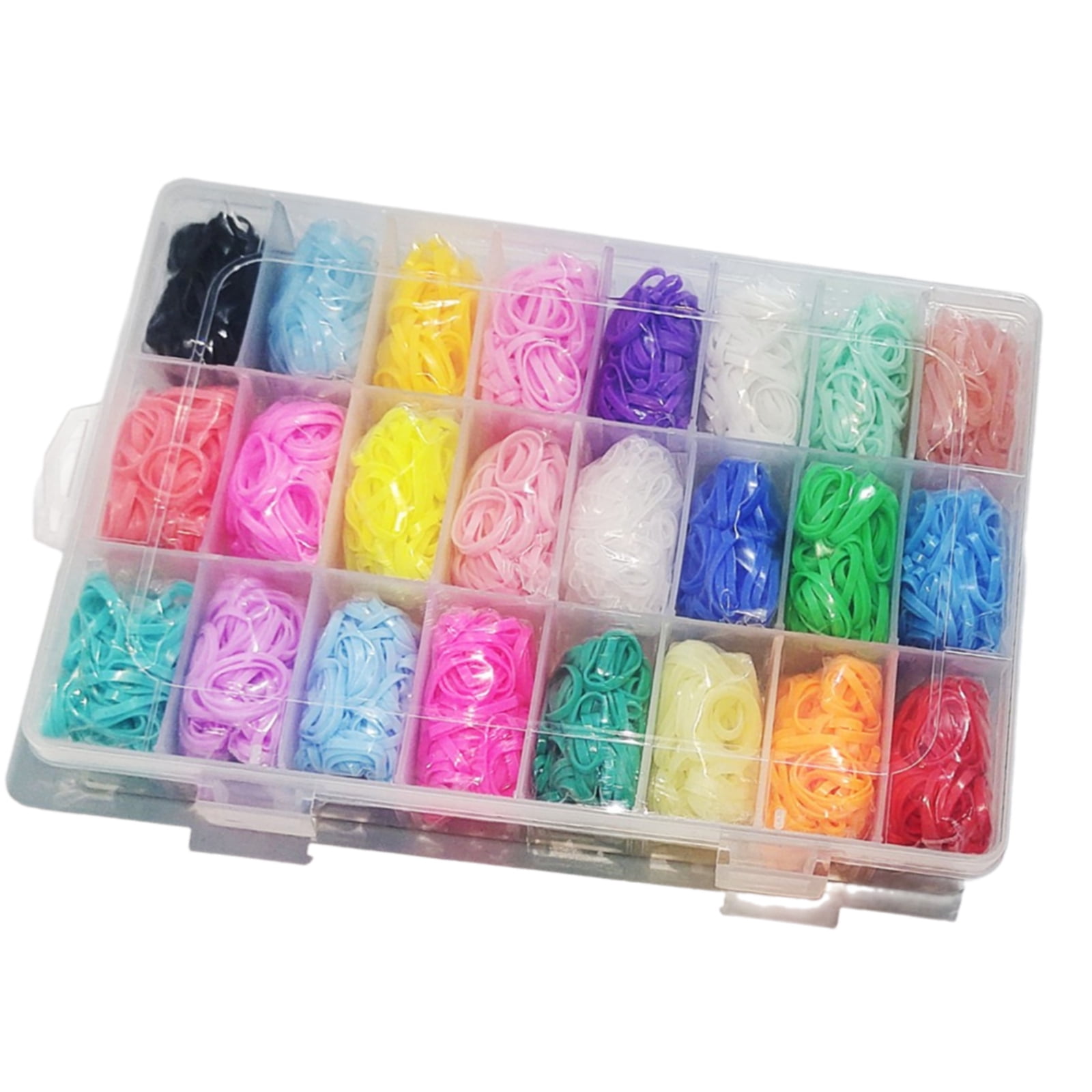 Elastic Hair Ties For Kids With Hair Styling Tools And Cutter Children ...