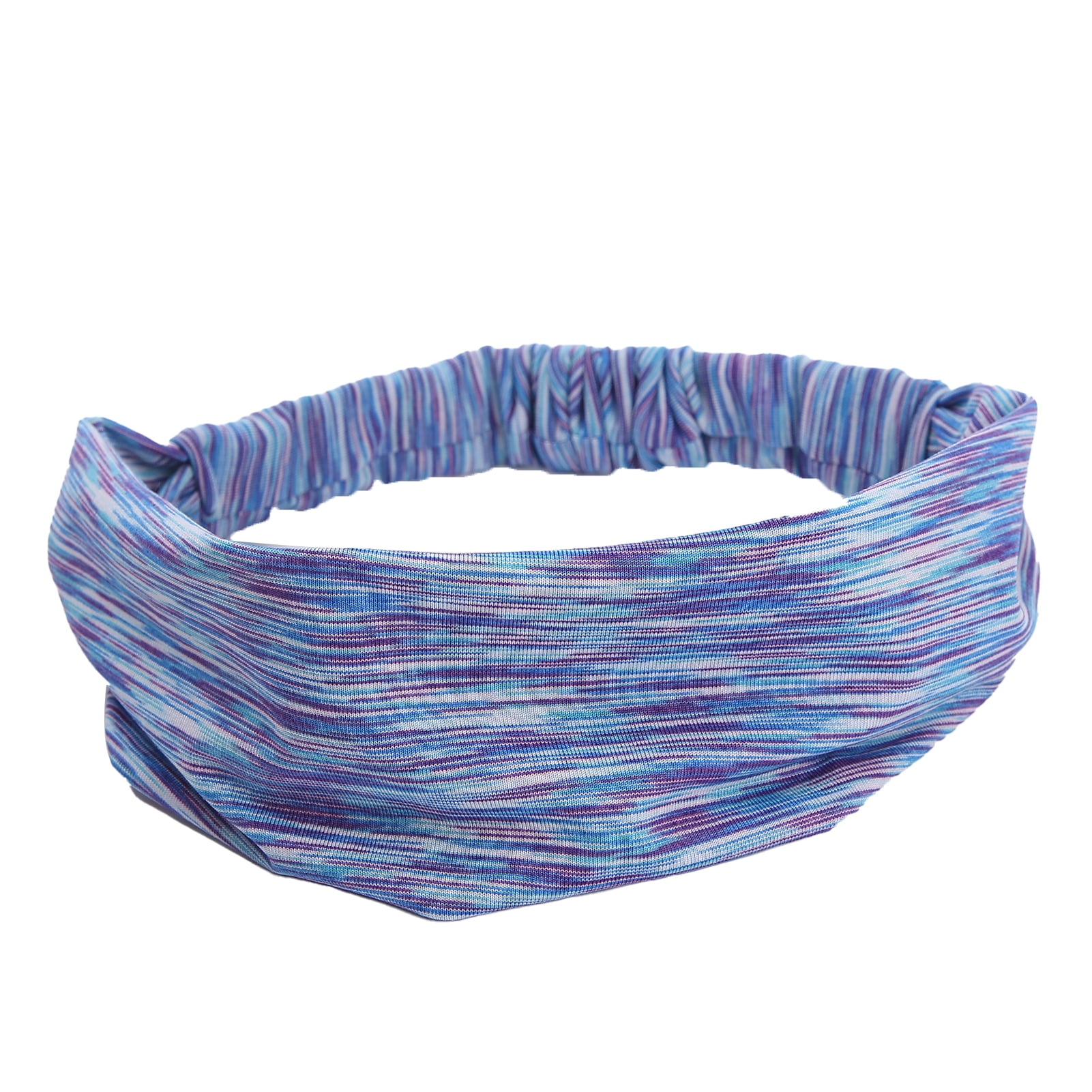 Elastic Headbands NonSlip Sweat Hair Wrap Sport Workout Stretch ...