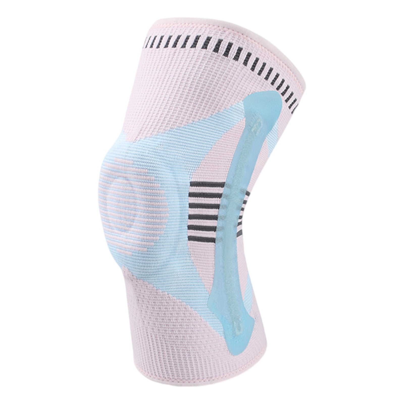 Elastic Knit Knee Brace with Spring Stabilizers Patella Knee Support ...
