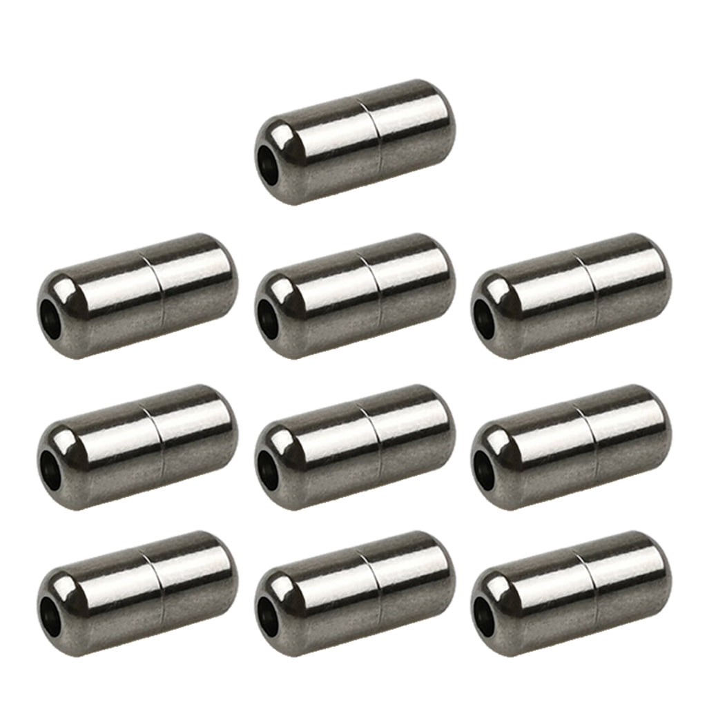 Elastic Laces Clasps Metal Capsule Lock Buckles Tip Ends No Tie ...