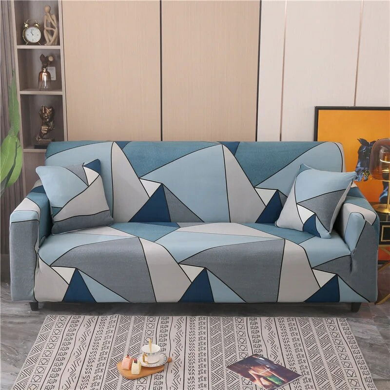 Elastic Lazy Sofa Cover Full Cover Non Slip Mesh Red Sofa Cover Sofa ...