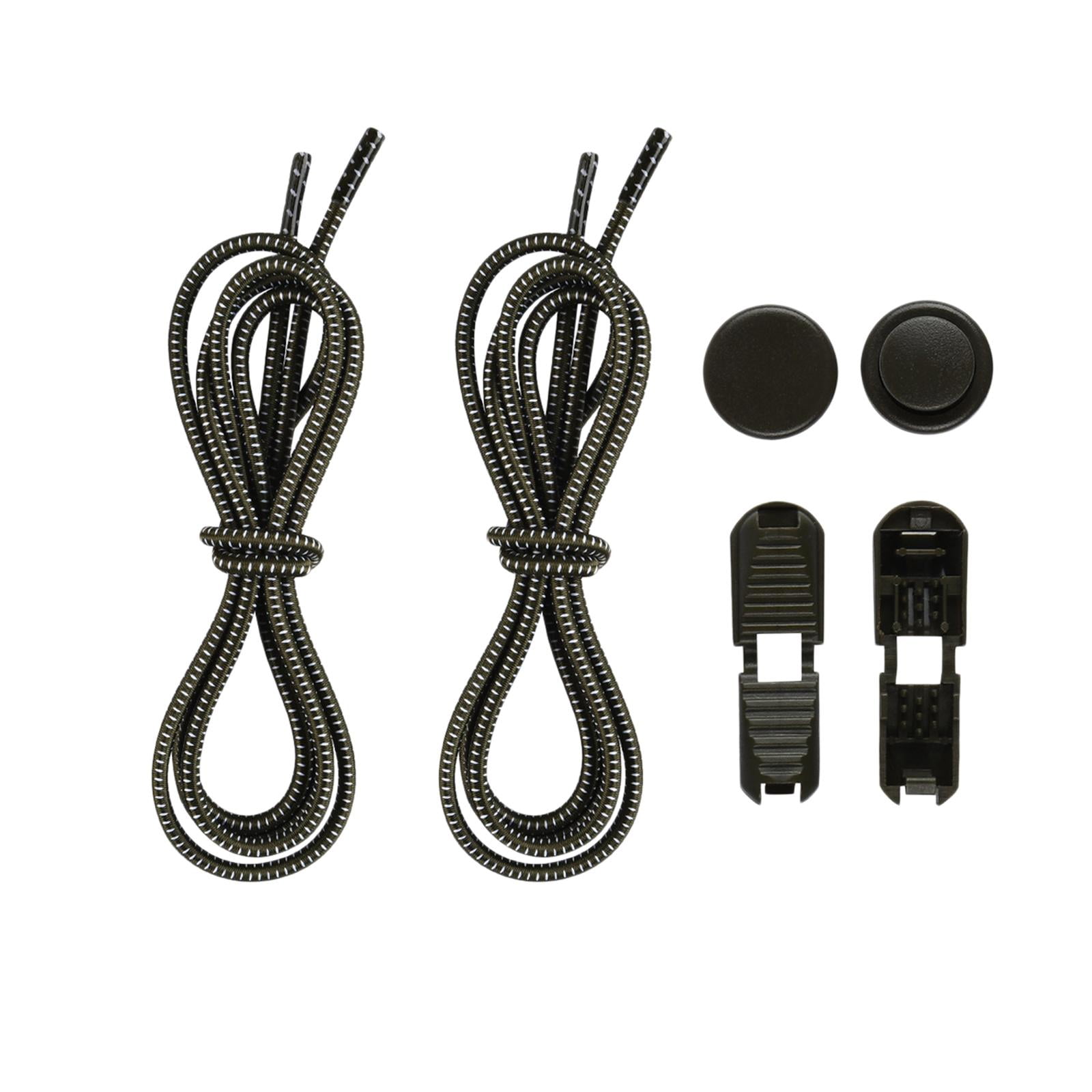 Elastic Lock Shoe Running Shoe Trainer Green - Walmart.com