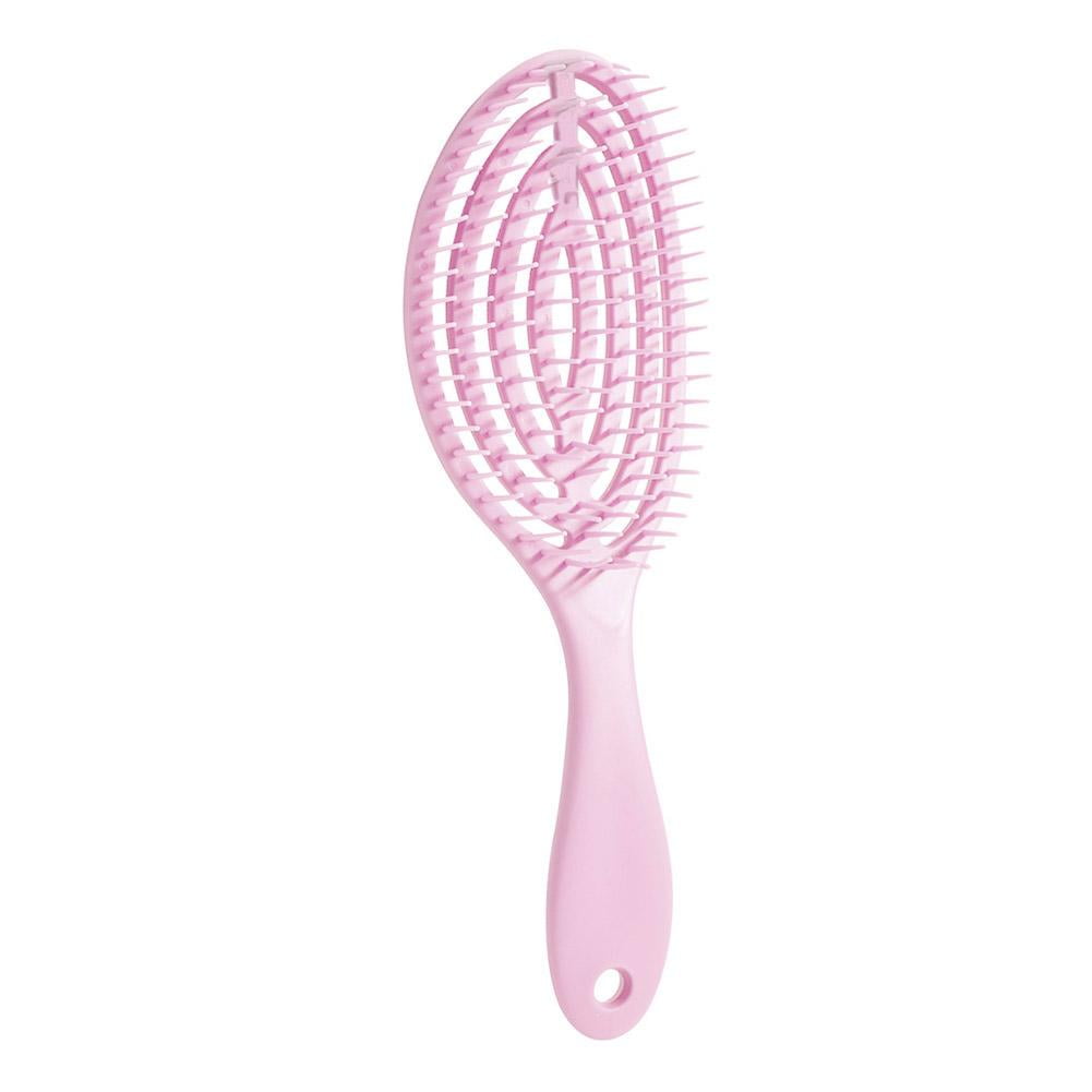 Elastic Massage Comb, Tangled Hair Comb, Detangling Hair Brush, Hollow ...